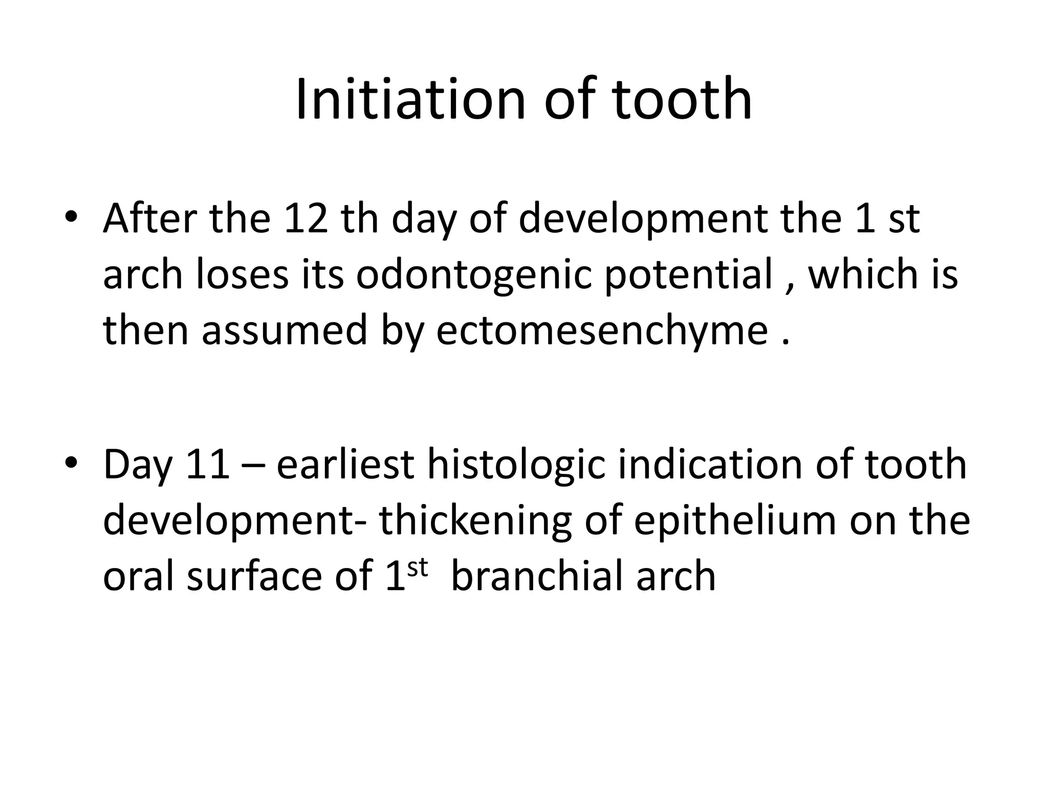 Tooth development | PPTX