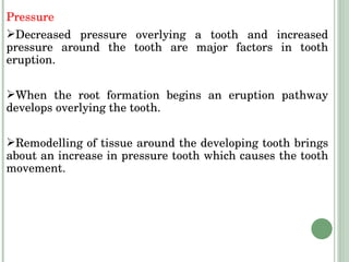 Tooth eruption | PPT