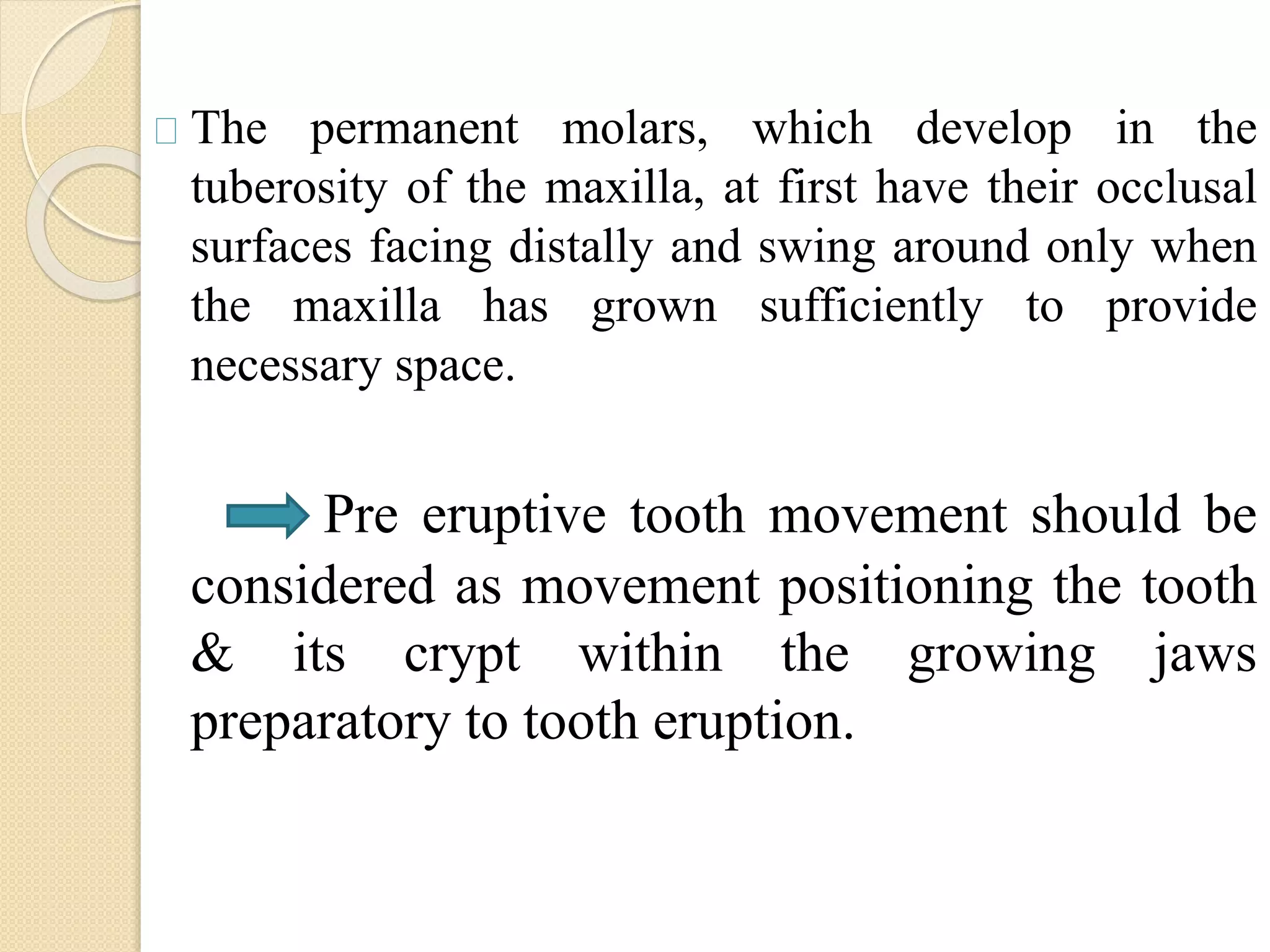 Tooth eruption | PPTX