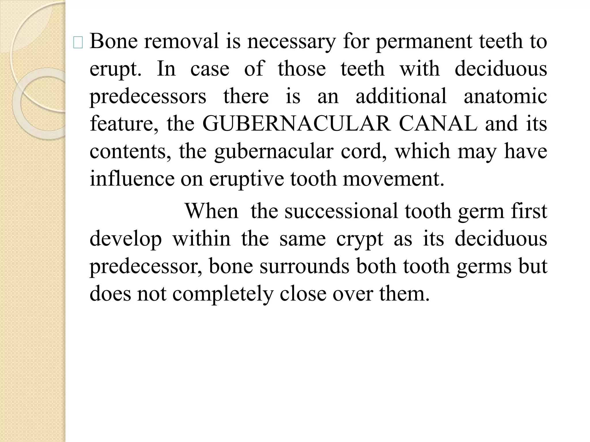 Tooth eruption | PPTX
