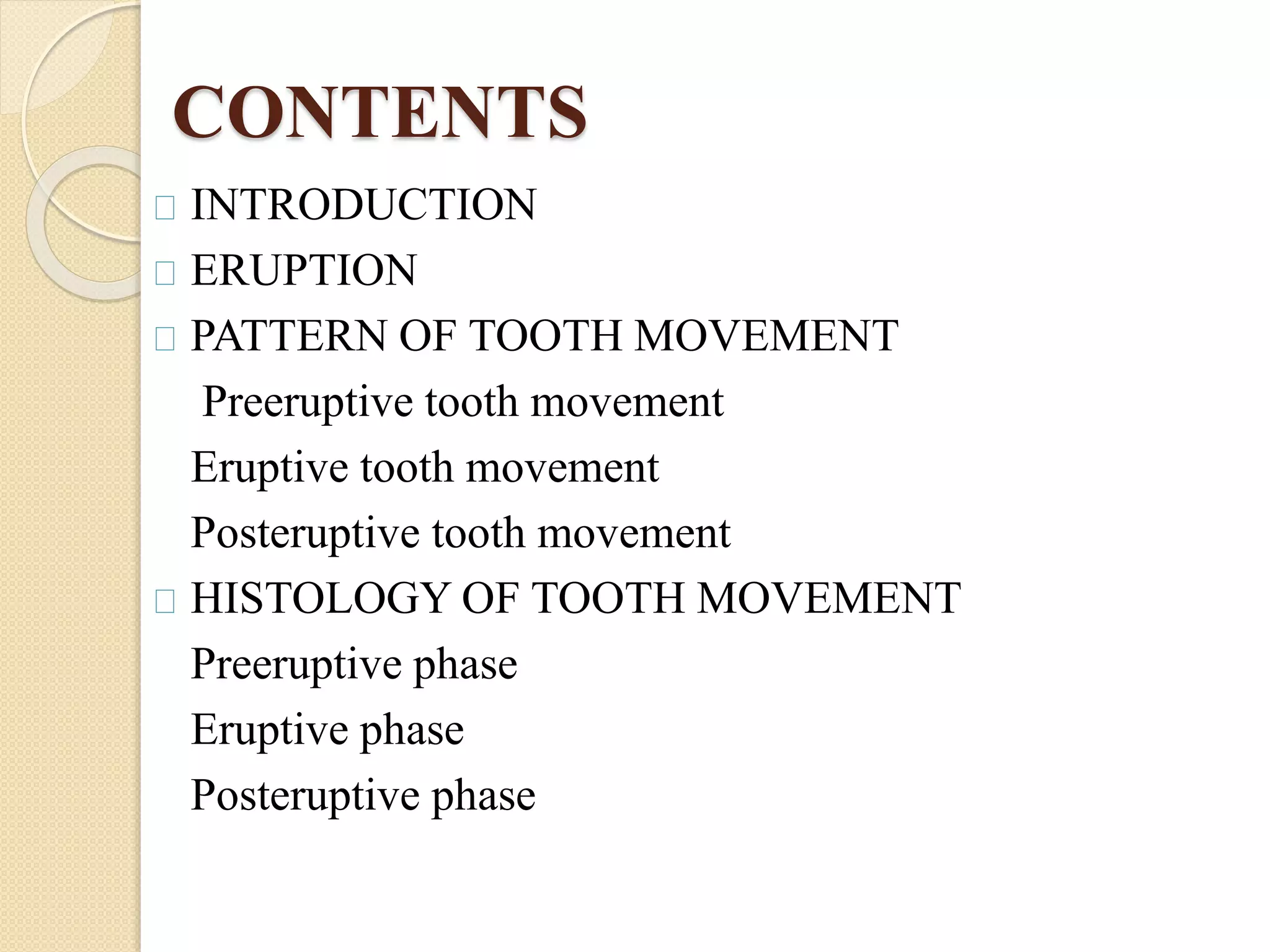 Tooth eruption | PPTX