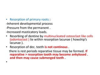 Tooth eruption | PPT