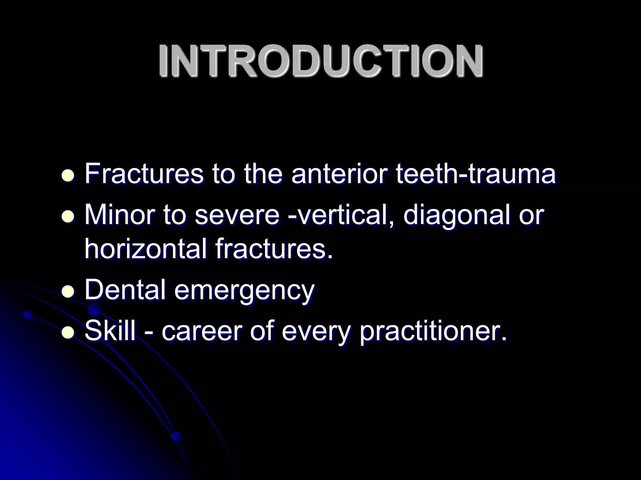 Tooth fractures | PPTX