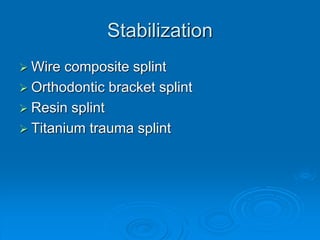 Tooth Fracture Treatment | PPT