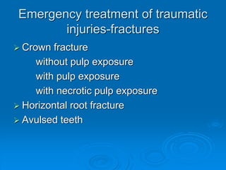 Tooth Fracture Treatment | PPT