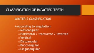 Tooth impaction | PPT