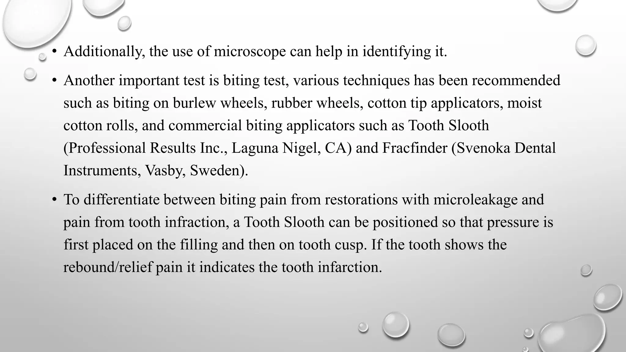 Tooth infarction | PPTX