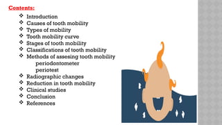 tooth mobility and periodontal diseses.pptx