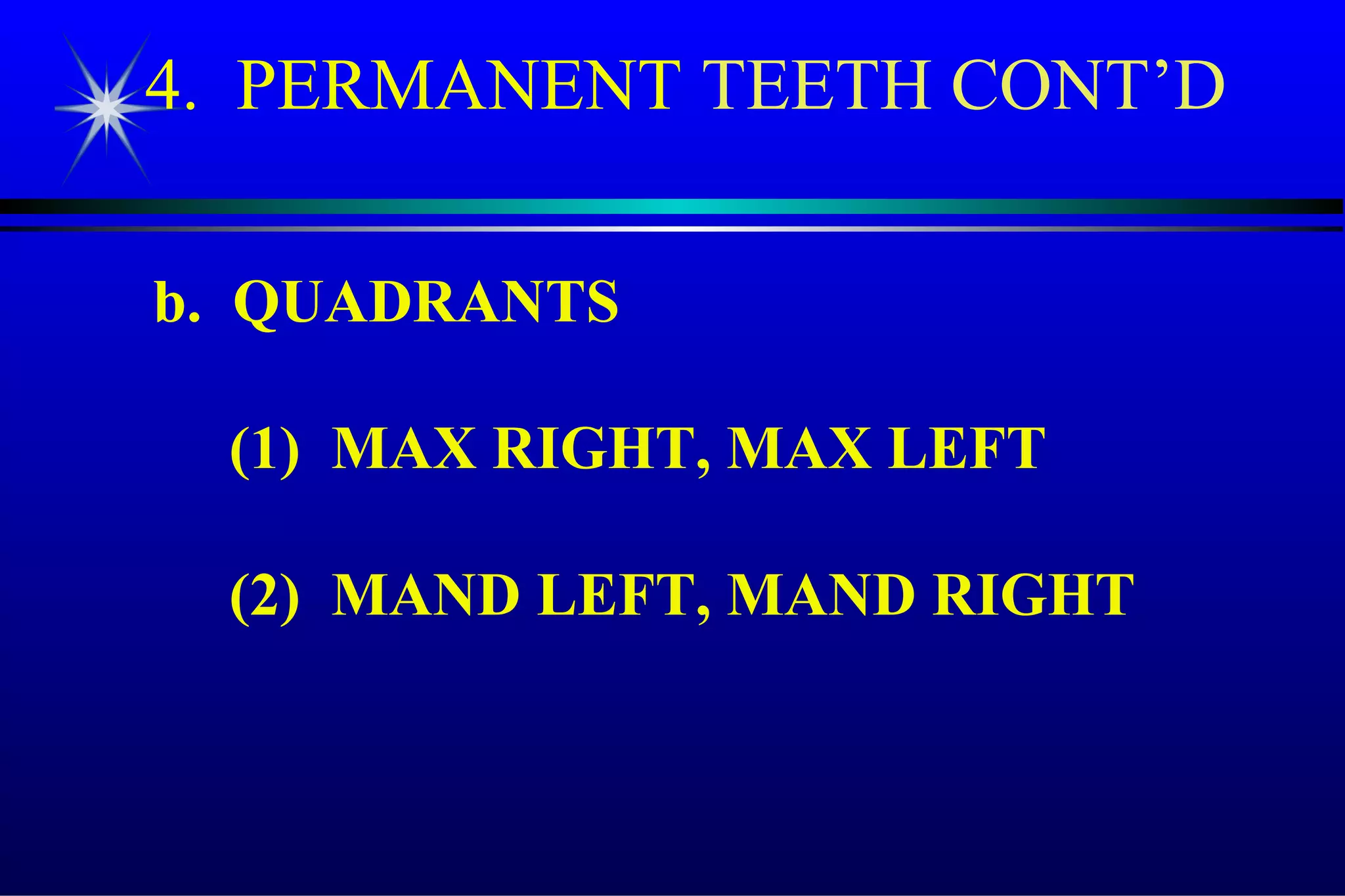 Tooth morphology and Intra oral anatomy | PPT