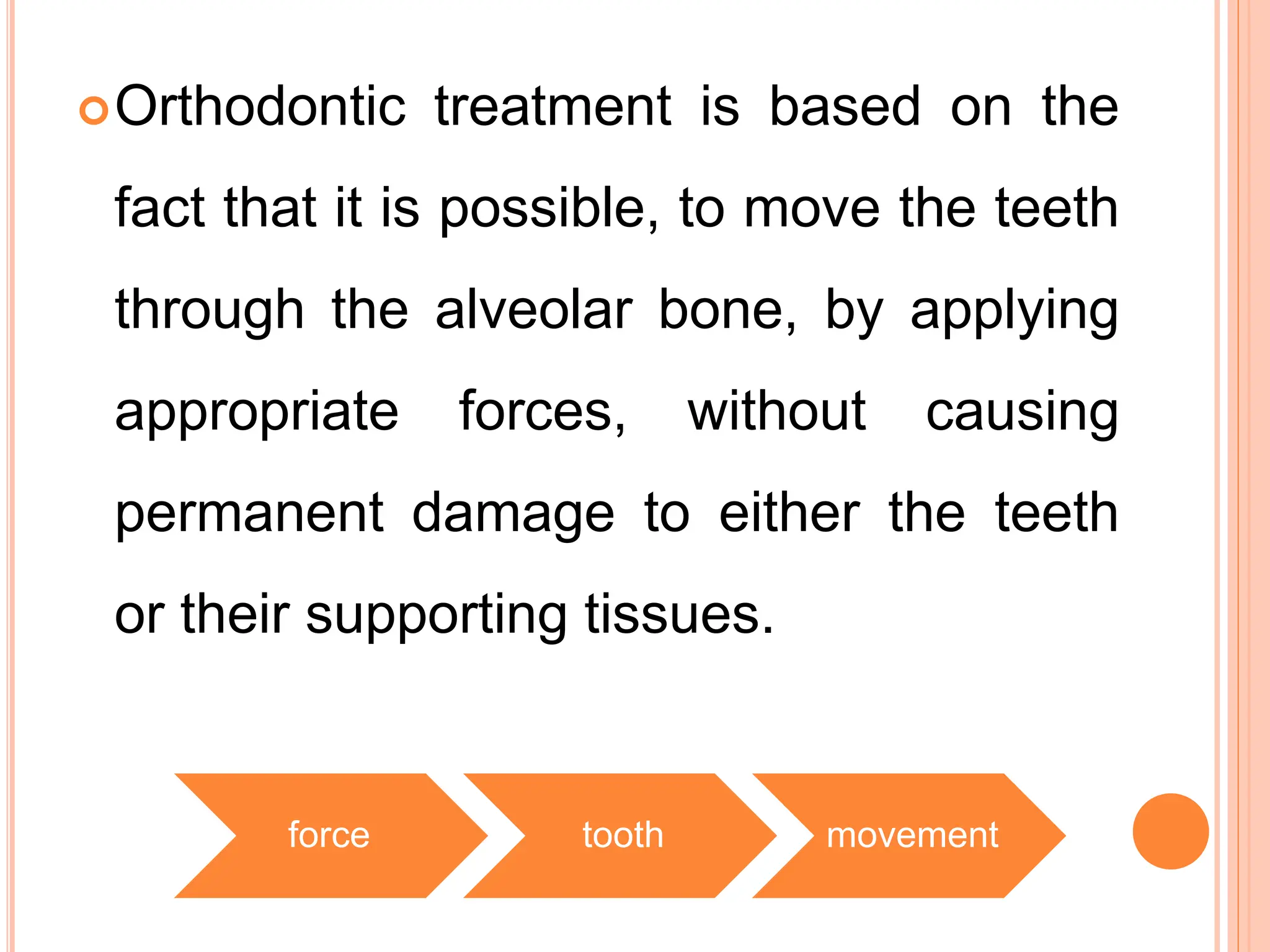 Tooth movement in orthodontics how and why | PPTX | Dental Health ...