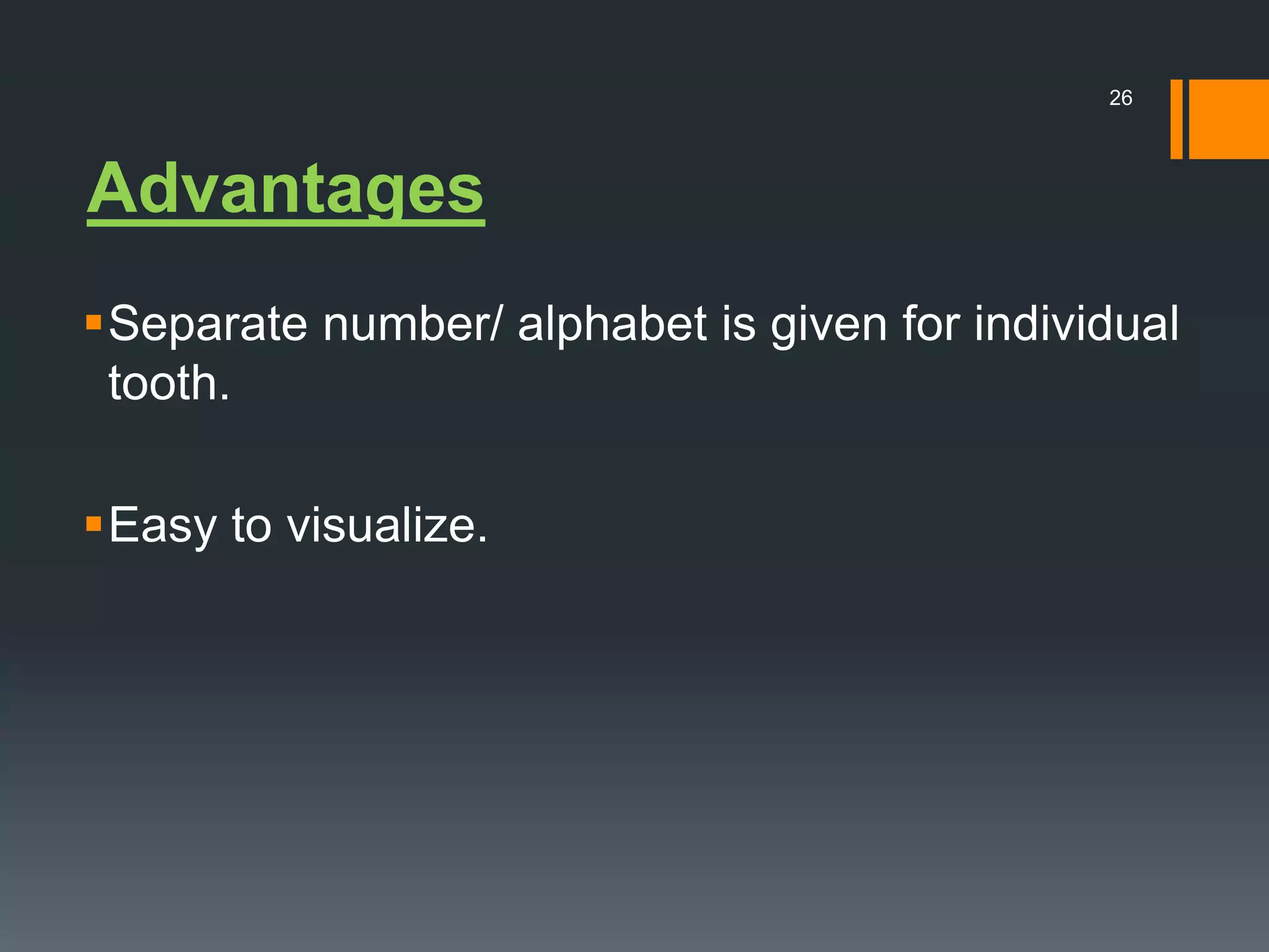 Tooth numbering system | PPTX