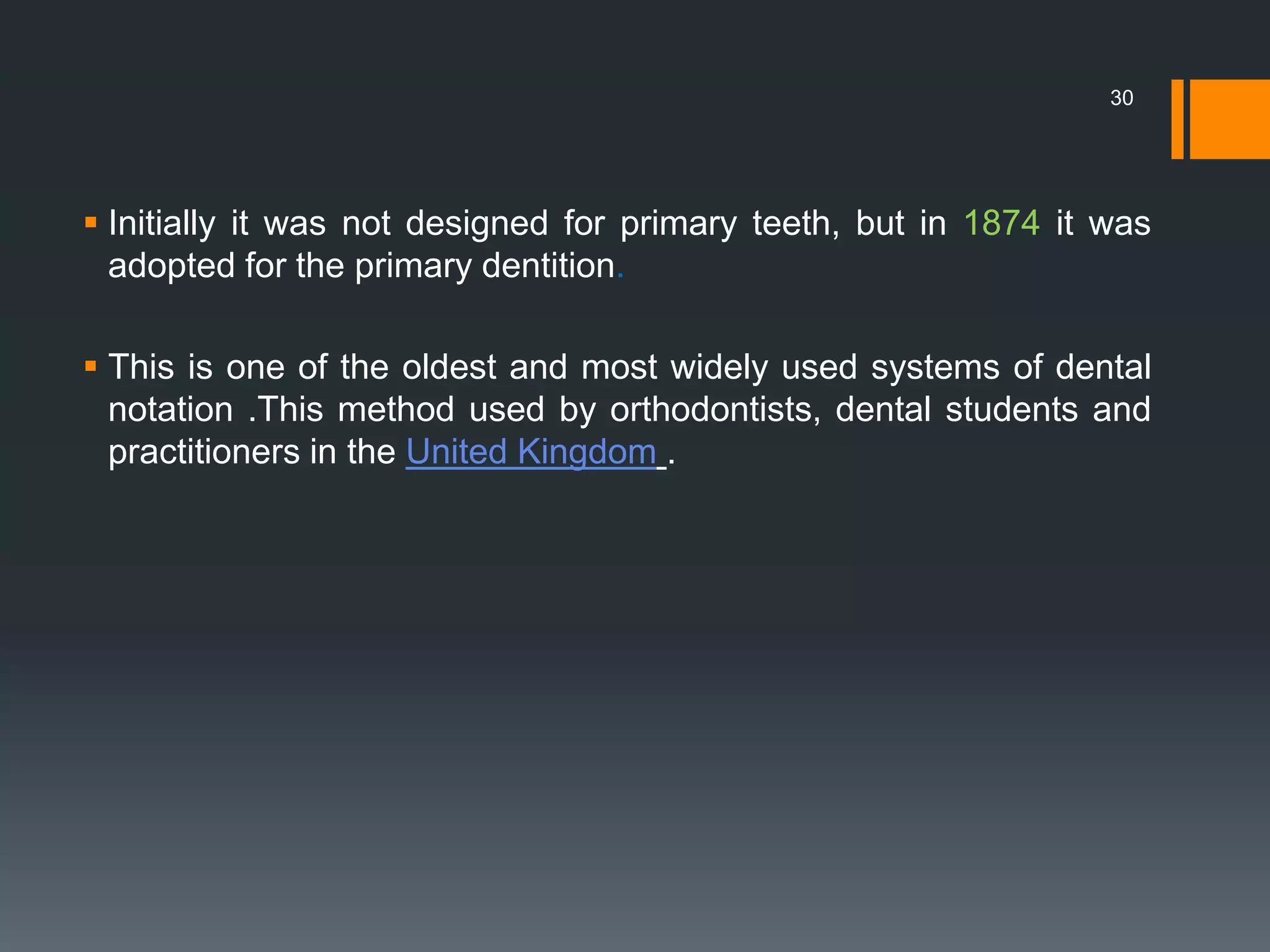 Tooth numbering system | PPTX