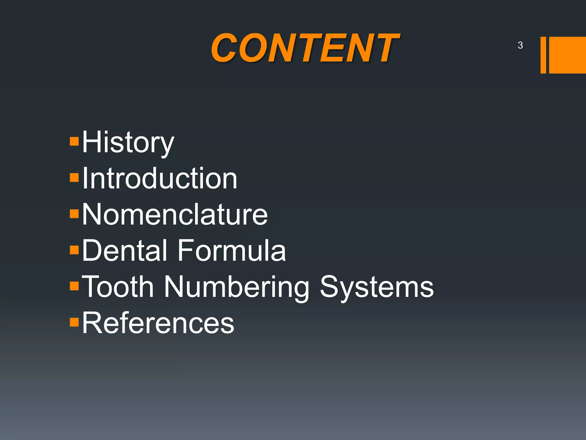 Tooth numbering system | PPTX
