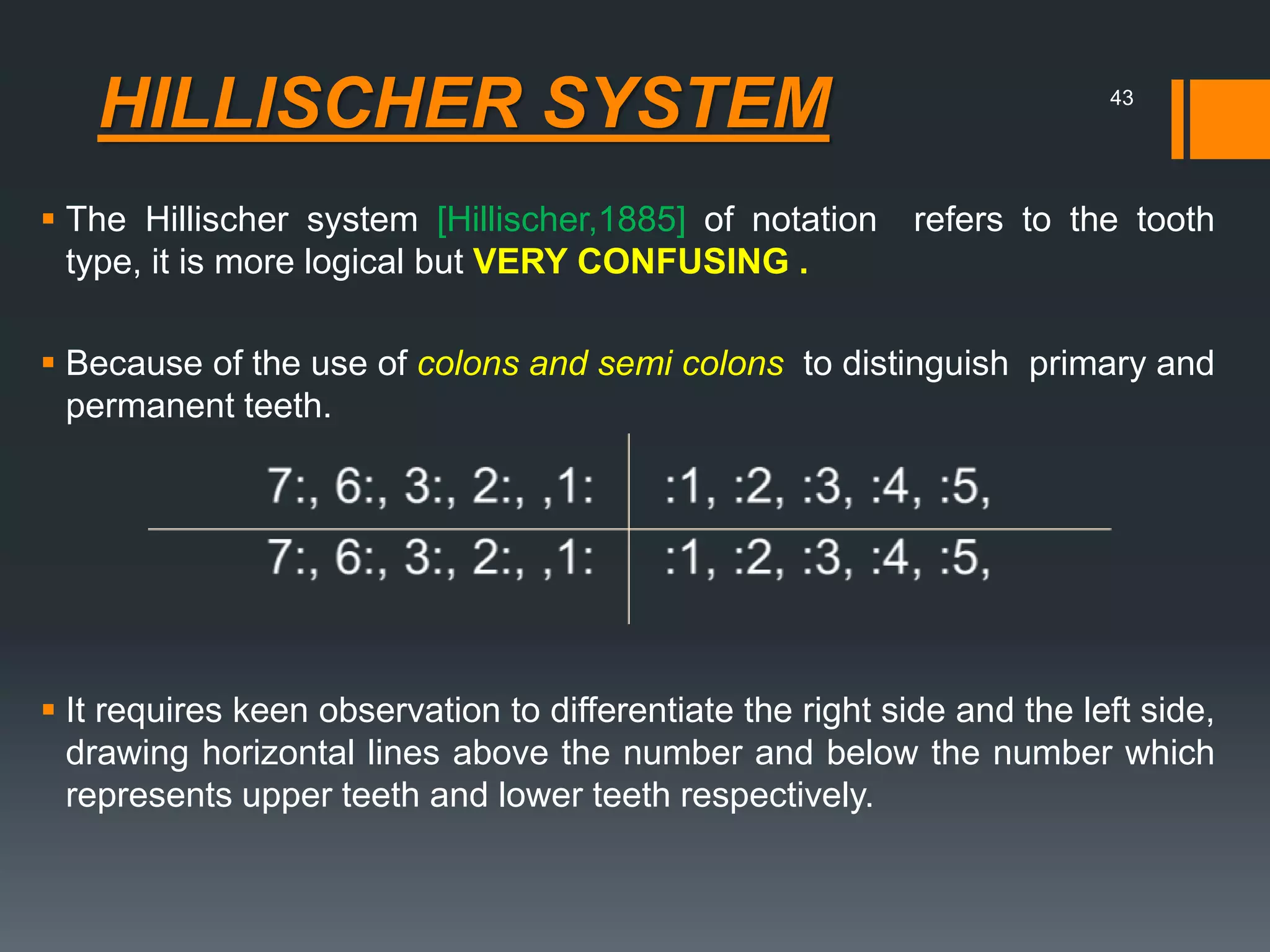 Tooth numbering system | PPTX