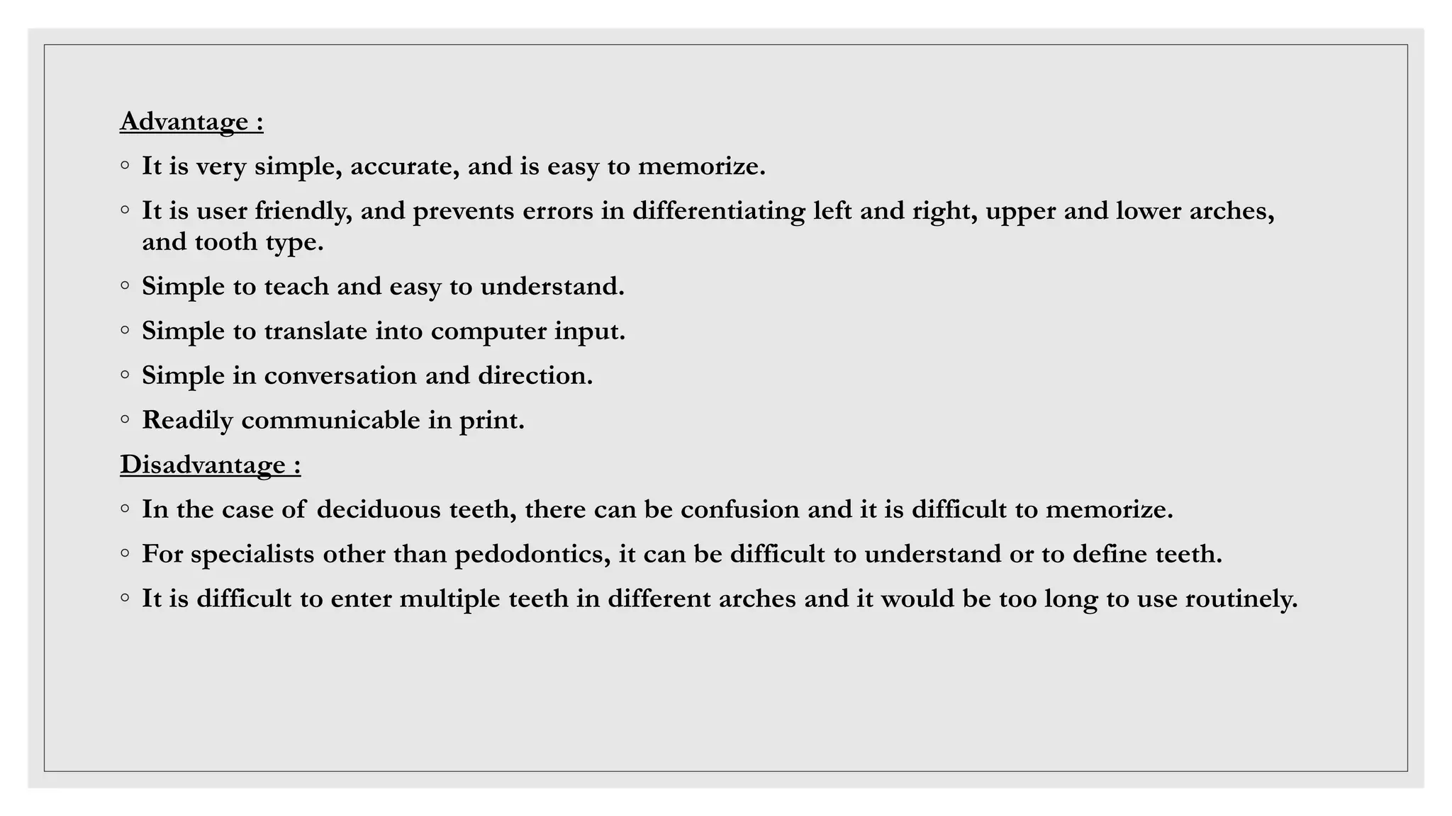 Tooth numbering system | PPTX