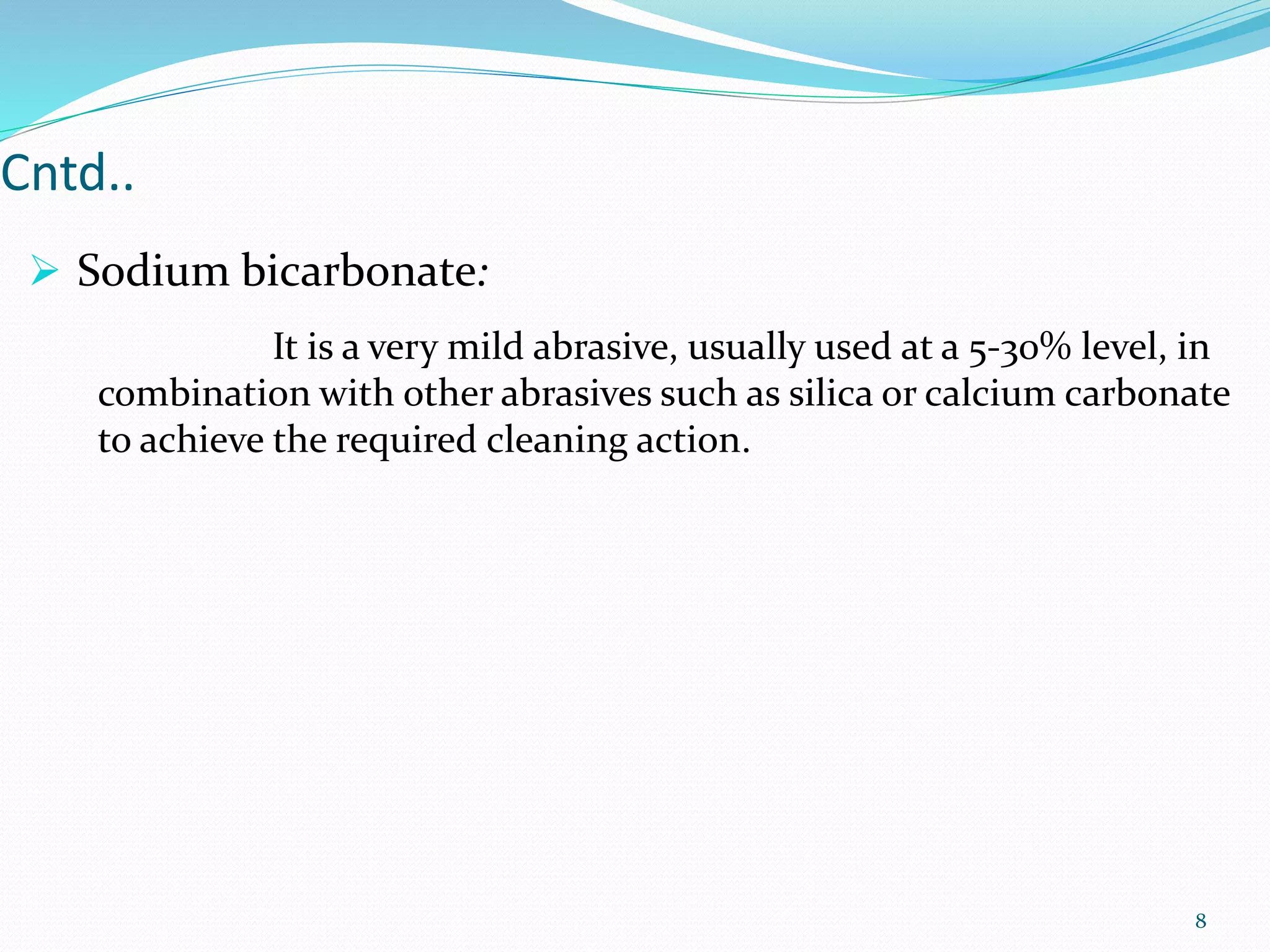 BUILDING BLOCK FOR FORMULATION OF TOOTHPASTE | PPTX