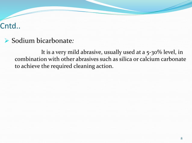 BUILDING BLOCK FOR FORMULATION OF TOOTHPASTE | PPTX