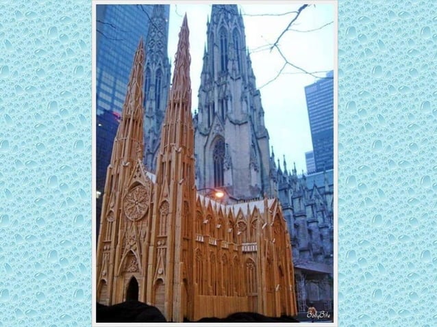 Toothpick Statues（牙签雕） | PPT