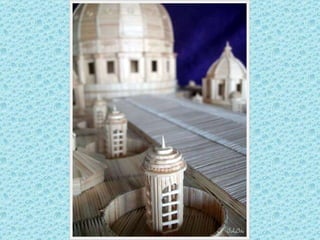 Toothpick statues | PPT