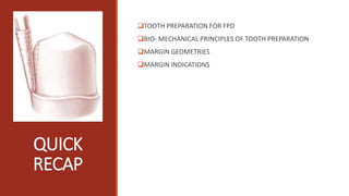 TOOTH PREPARATION: FULL VENEER CAST METAL CROWN | PPTX