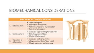 TOOTH PREPARATION: FULL VENEER ANTERIOR PFM | PPTX