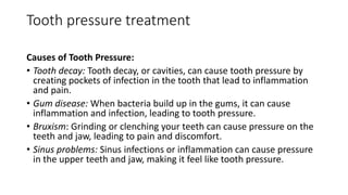 Tooth pressure treatment.pdf