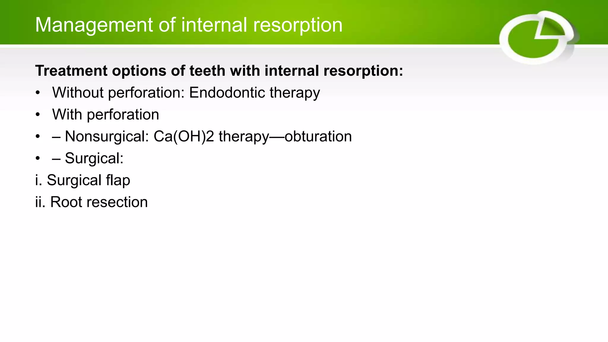 Tooth resorption | PPTX