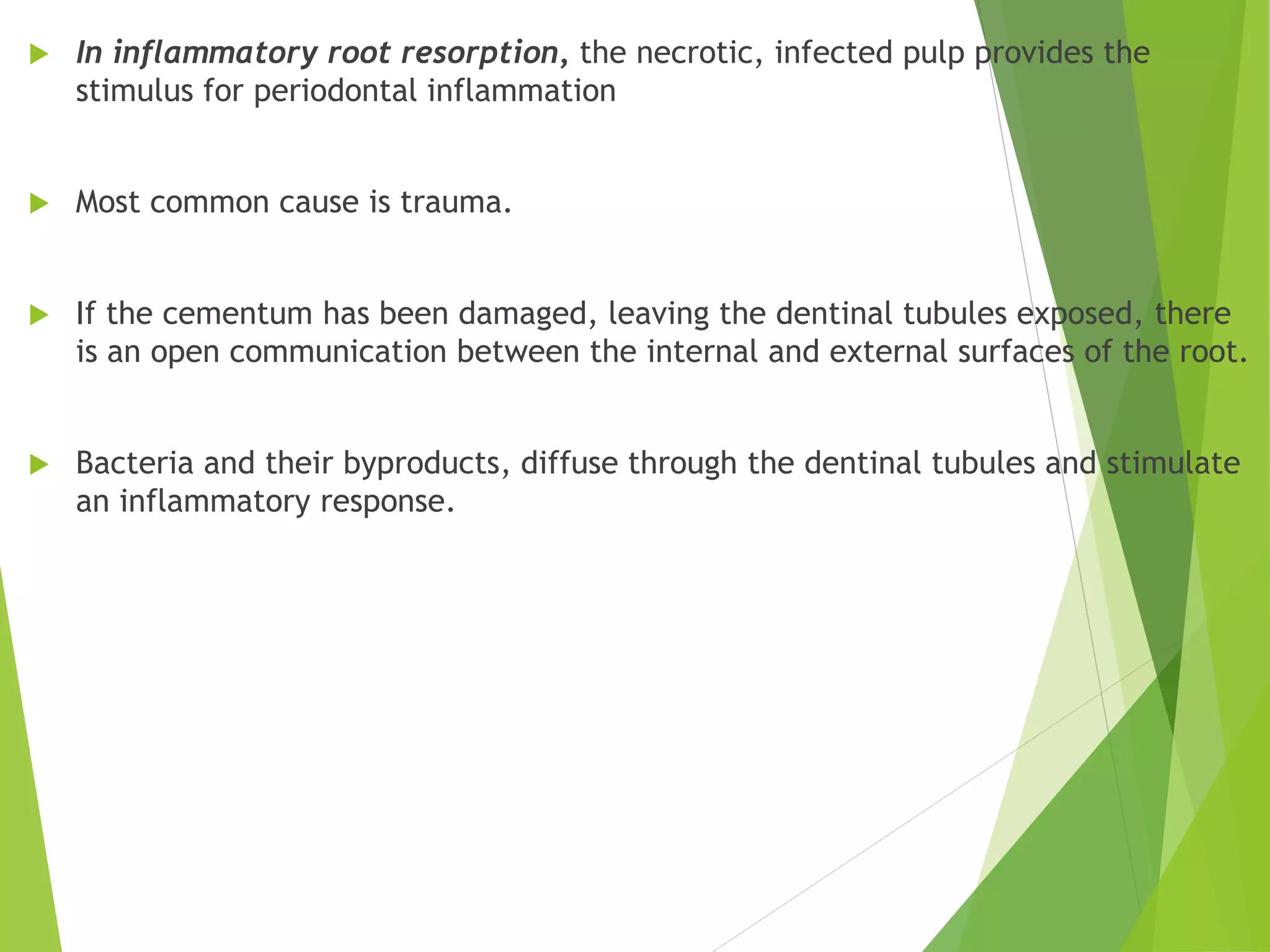 Tooth resorption | PPTX