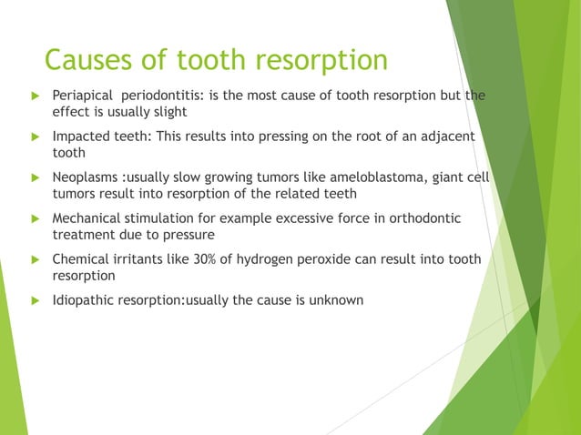 Tooth resorption | PPT