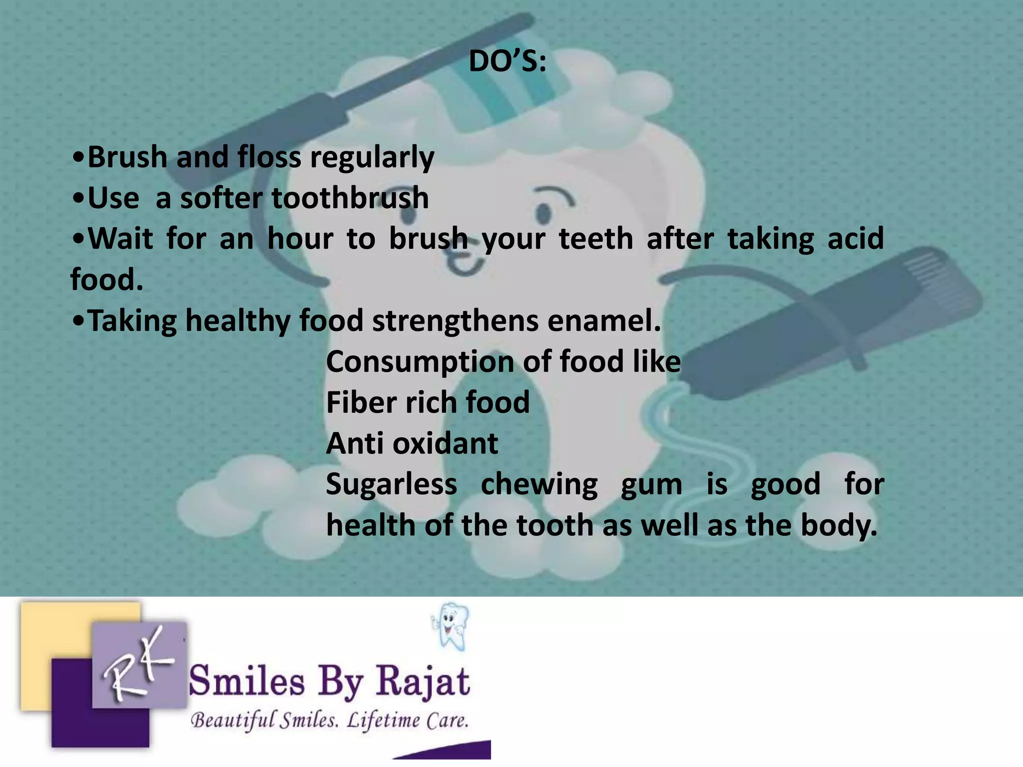 Tooth sensitivity Management | Ashok Vihar | Delhi | PPTX