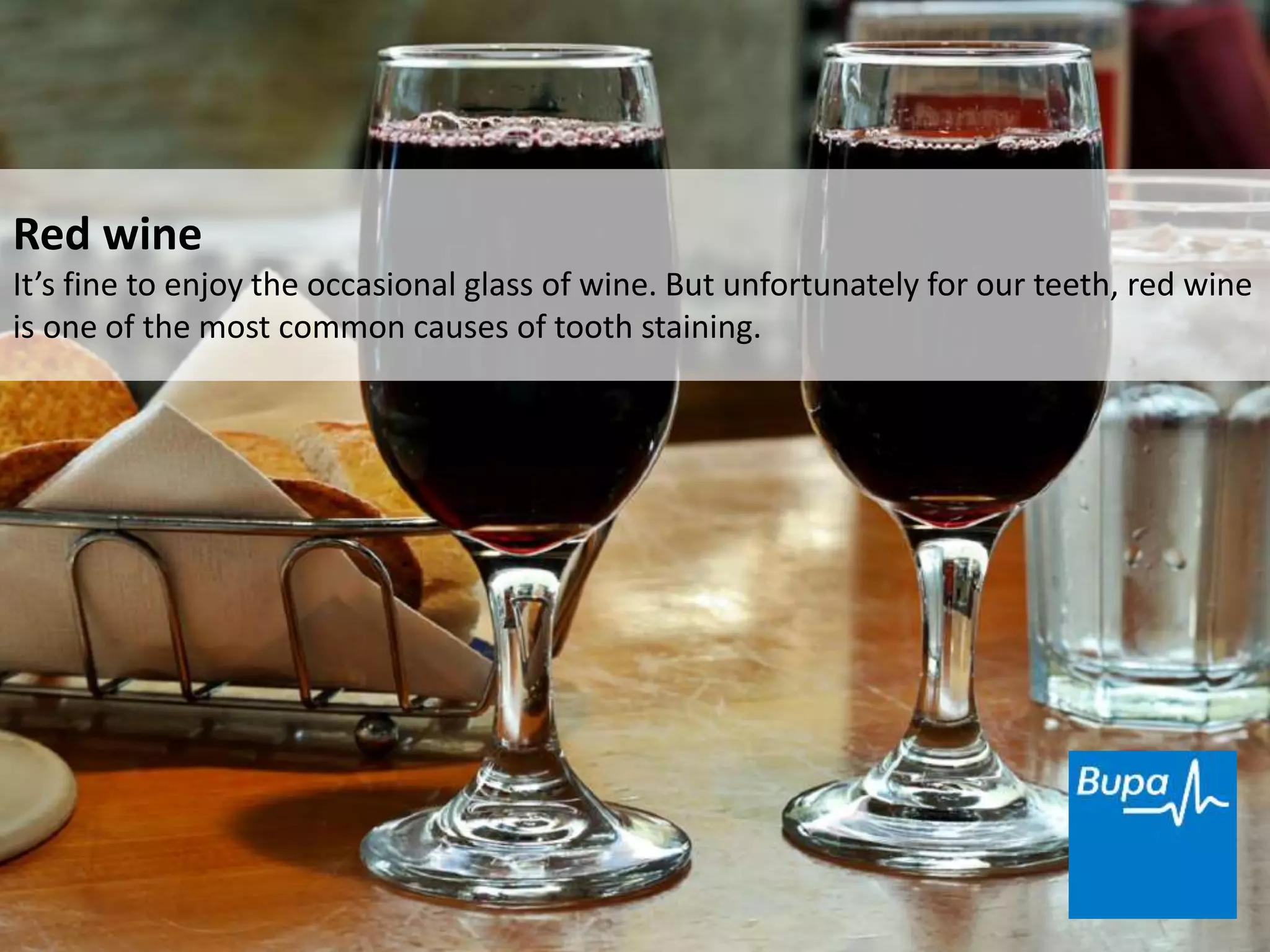 Top 10 foods and drinks that stain teeth | PPTX
