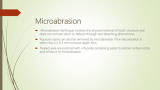 Tooth Staining and Discoloration | PPTX | Dental Health | Diseases and ...
