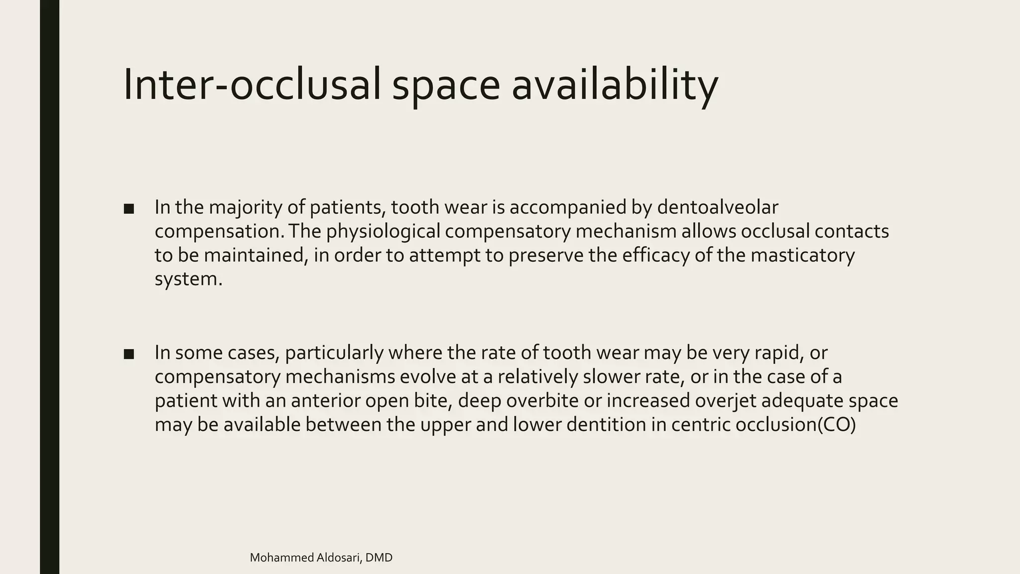Tooth wear final | PPTX
