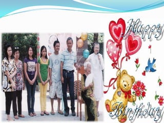 To our dear lola diding | PPT