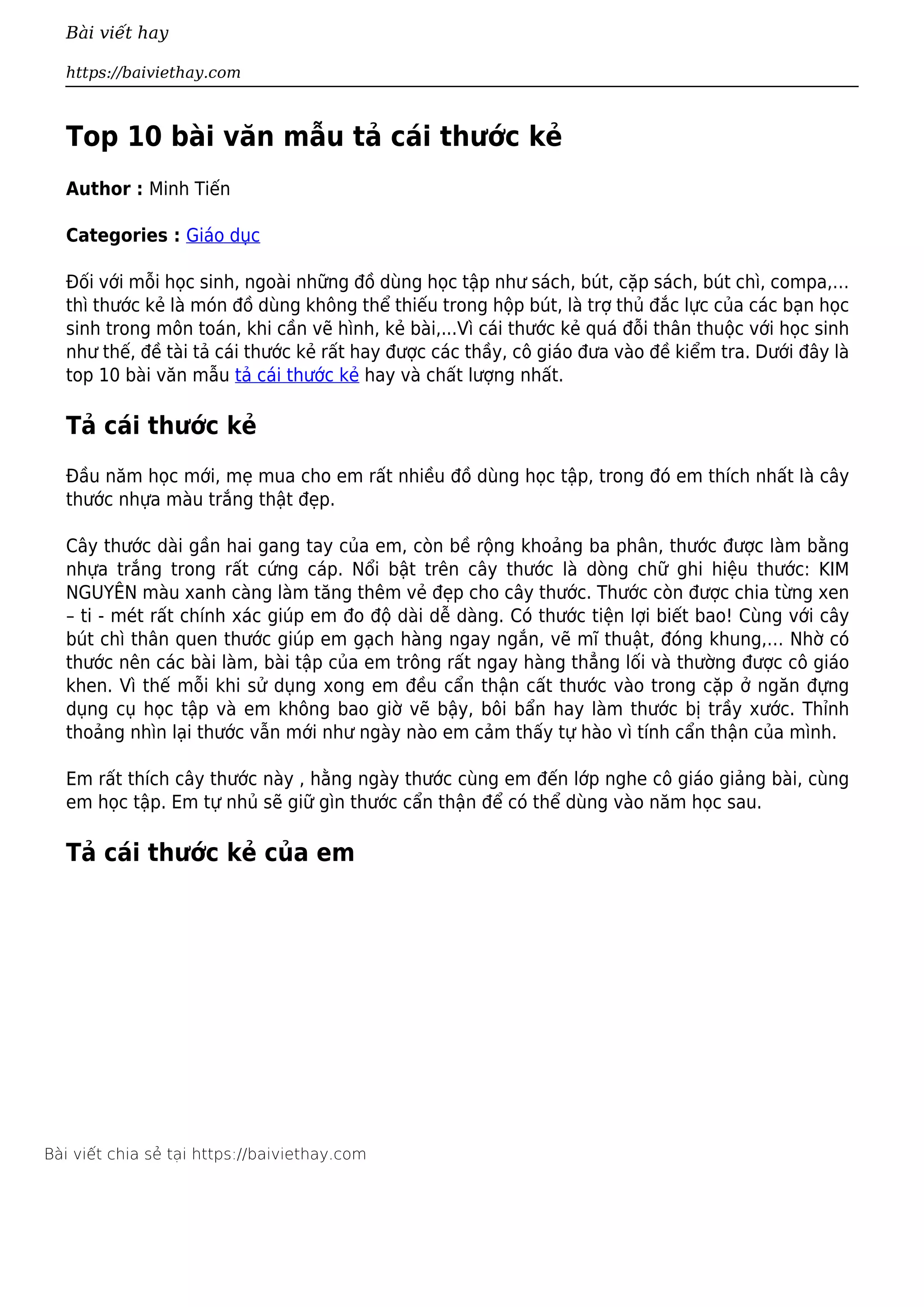 Top 10-bai-van-mau-ta-cai-thuoc-ke | PDF