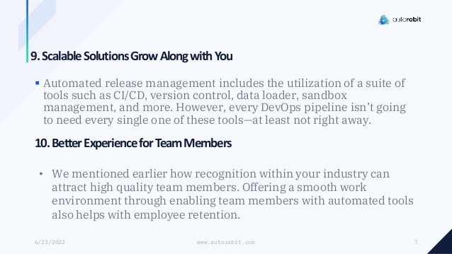 Top 10 Benefits of Automated Release Management | PDF | Business ...