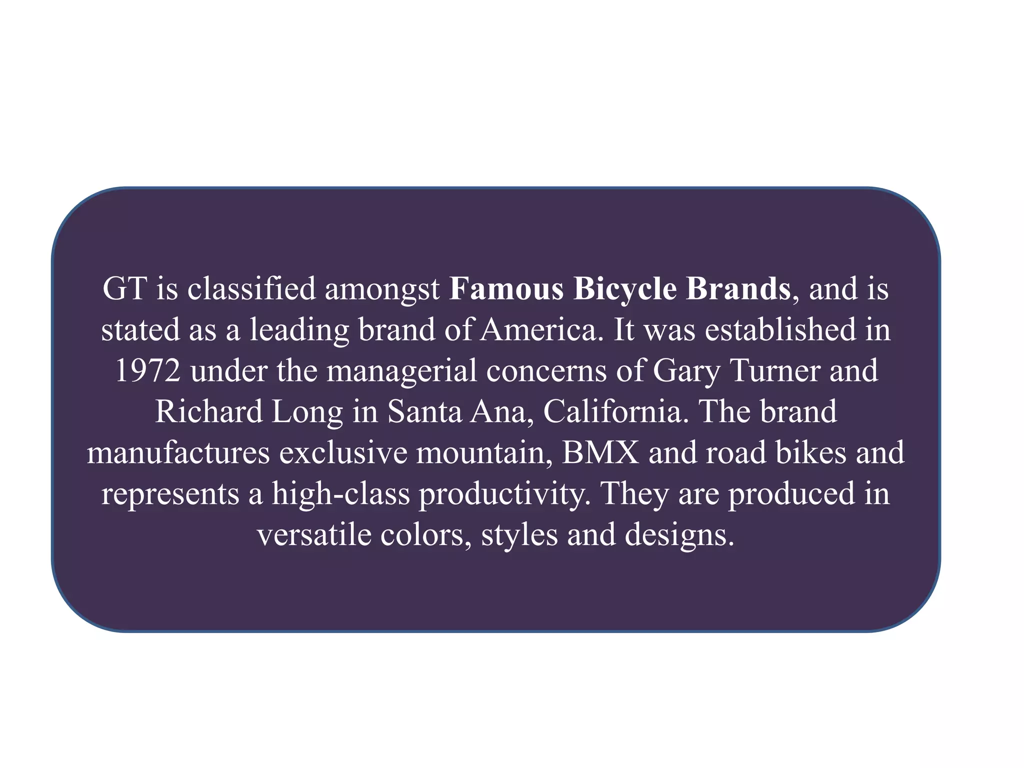 Top 10-Bicycle-Brands | PPT | Free Download