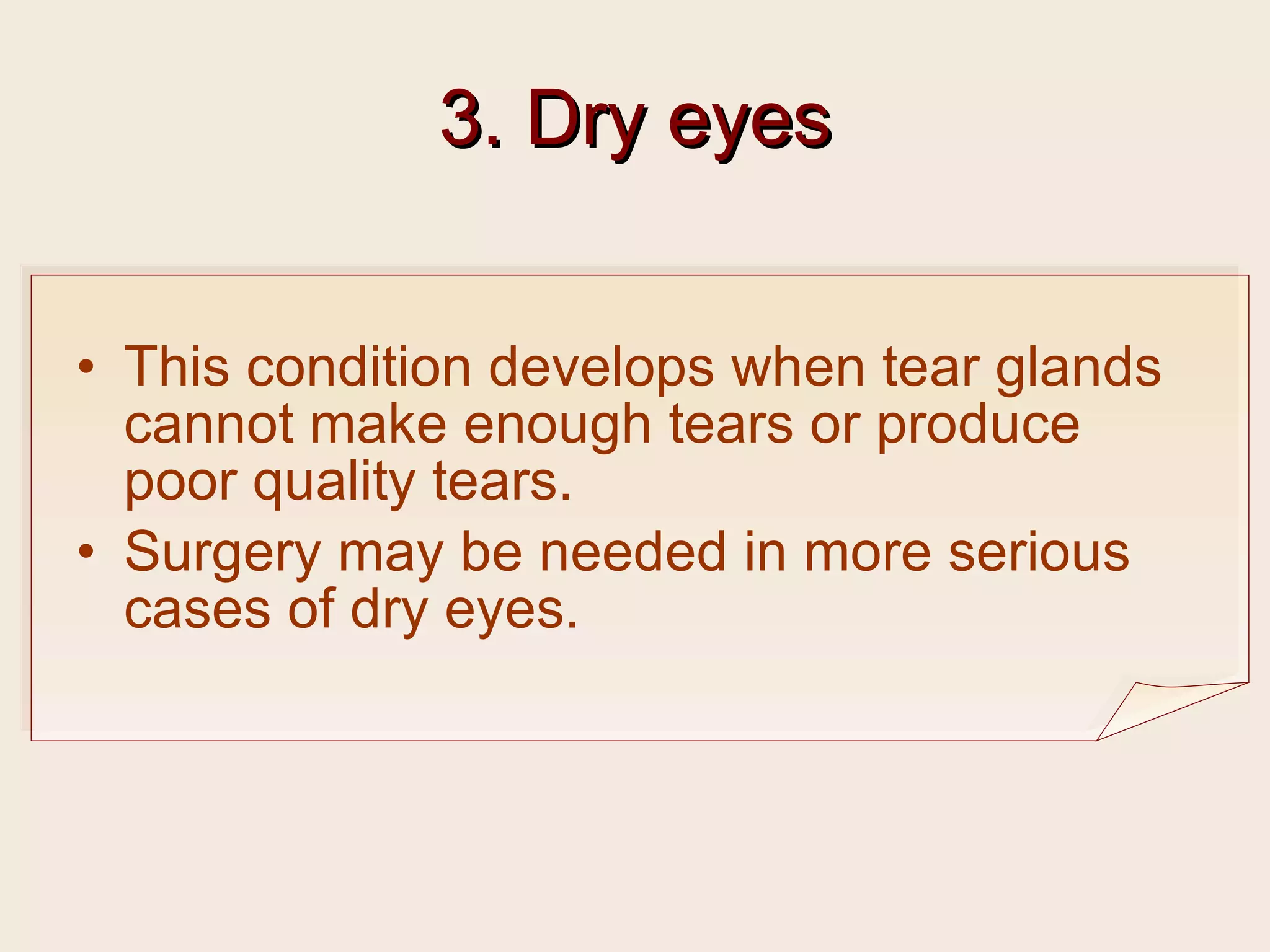 Top 10 Eye Related Problems | PPT
