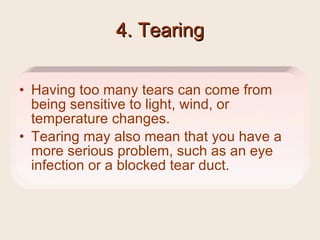 Top 10 Eye Related Problems | PPT