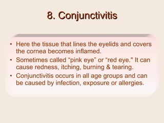 Top 10 Eye Related Problems | PPT