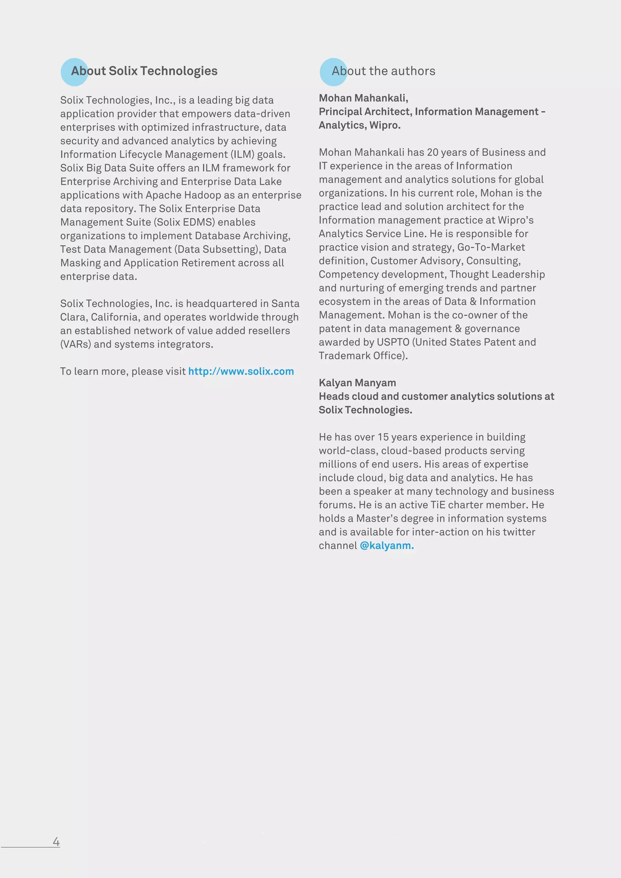 Top 10 Guidelines For Deploying Modern Data Architecture For The Data