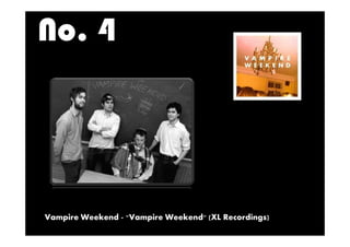 Top 10 Music Albums Of 2008 | PDF | Contemporary Hits/Pop/Top 40 | Music