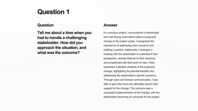 Top 10 Project Management Behavioral Interview Questions and Answers | PPT