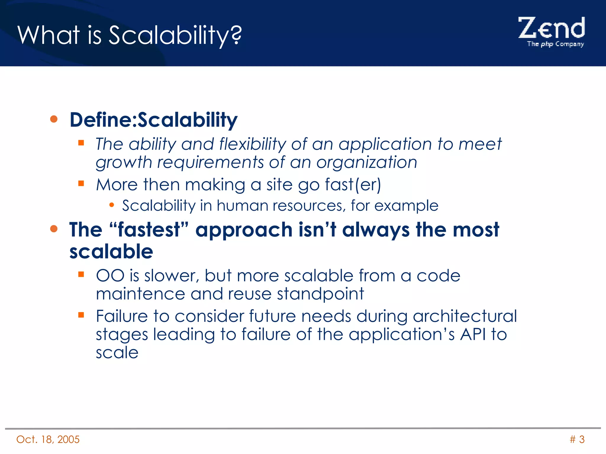 Top 10 Scalability Mistakes | PPT