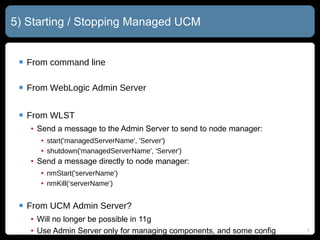 The Top 10 Things Oracle UCM Users Need To Know About WebLogic | PPT