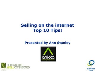 Top 10 Tips Selling On The Internet | PDF