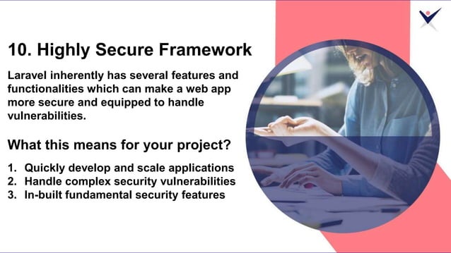 Top 12 Advantages Of Laravel Framework Ppt