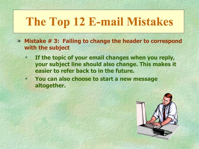 Top 12-e-mail-mistakes[1] | PPT