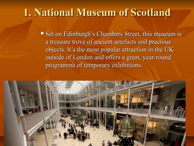 Top.20 the best places of edinburgh ppt | PPT