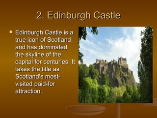 Top.20 the best places of edinburgh ppt | PPT